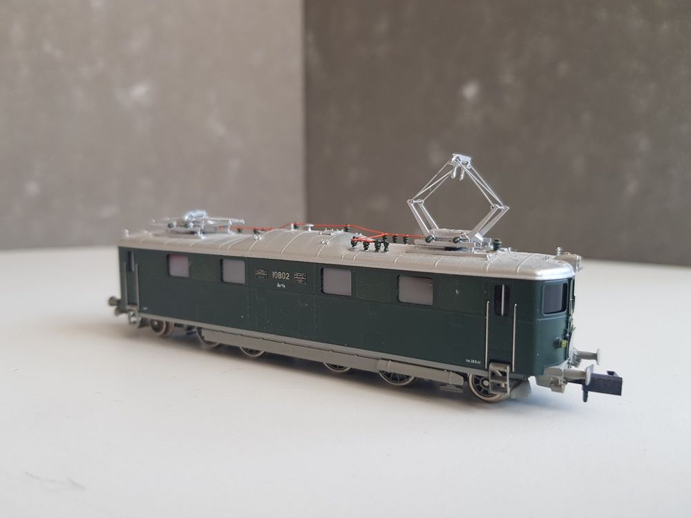 Elektro-Lok Spur N SBB Ae 4/6 Lemaco N-009 (Gebraucht) in Schönenbuch ...