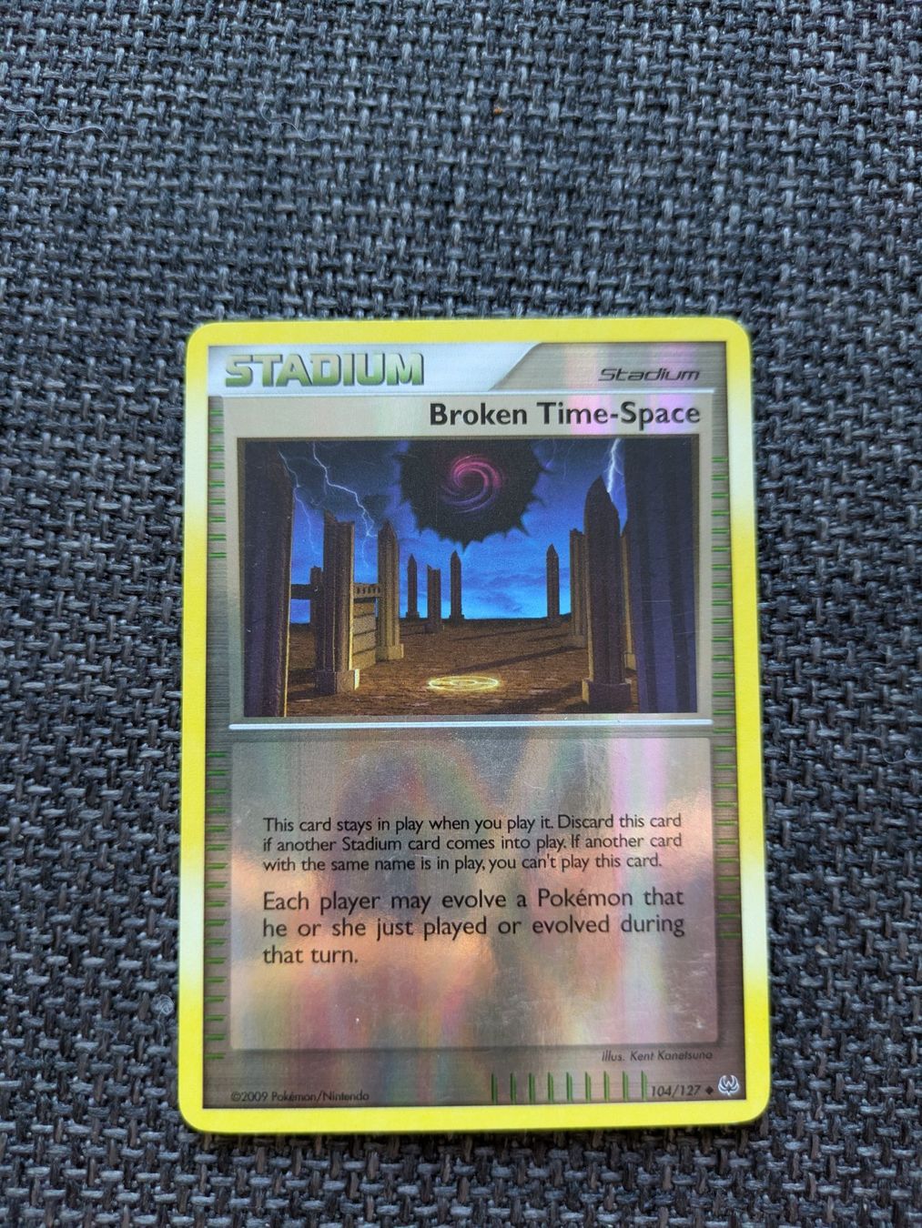BROKEN TIME-SPACE, PLATINUM, PL104, HOLO, 2009, ENG, GD (Gebraucht) in ...
