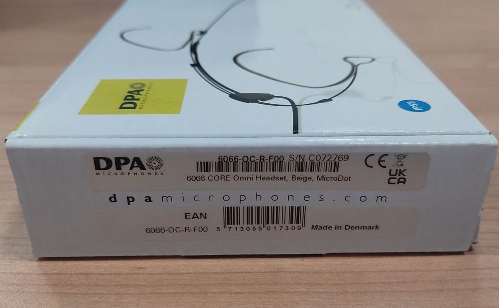 Headset / Kopfbügelmikrofon - DPA 6066-OC-R-F00 - UVP: 819.- | Kaufen auf Ricardo