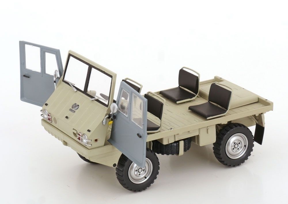 Steyr-Puch Haflinger 4x4 beige / grey 1:18 (Neu und originalverpackt ...