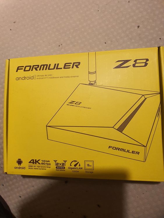 Formuler Z8 4K WiFi IPTV Box (Neu und originalverpackt) in Dübendorf ...