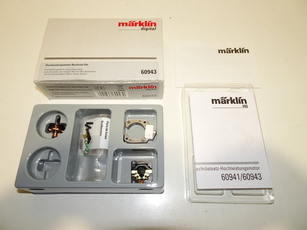 Märklin Hochleistungsmotor Nachrüst Set HO 60943 (Gebraucht) in Luzern ...