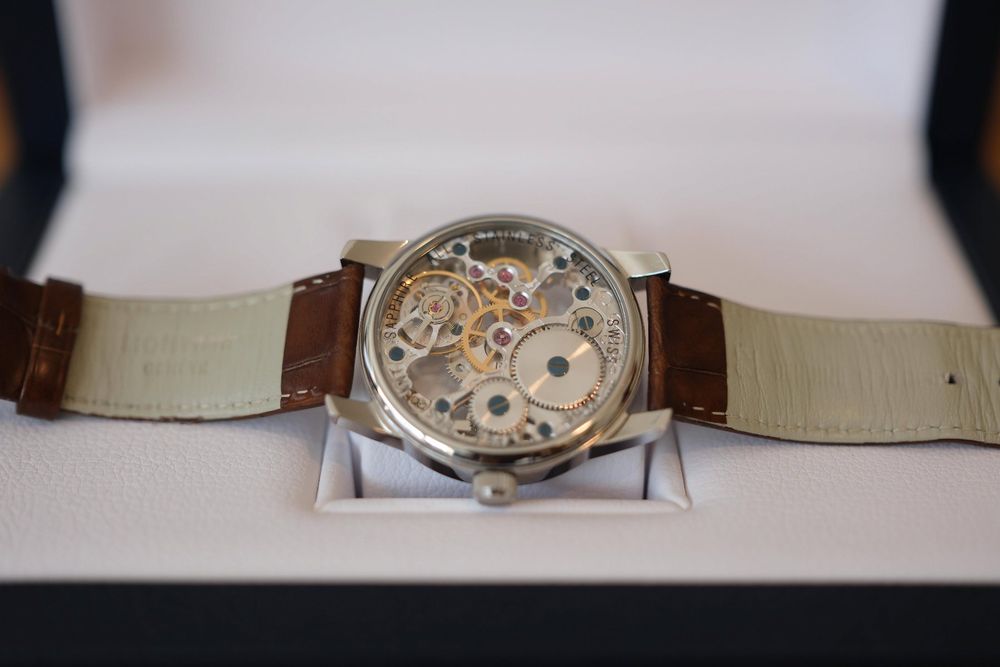 Montre mécanique Skeleton - Claude Meylan (Vallée de Joux) (Neu und ...