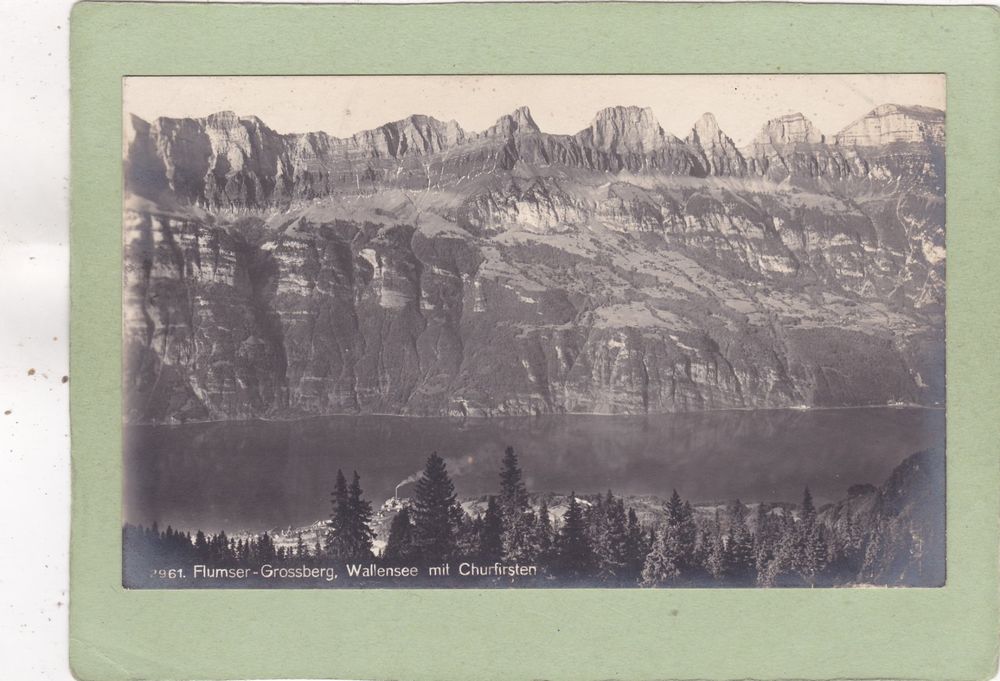 Flumser Grossberg Wallensee mit Churfirsten 1930 (Gebraucht) in Herisau ...