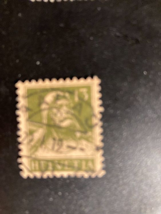 Schweiz 1919 Tell 13 Rp. Vollstempel AARAU 29.1.19 (Gebraucht) in Liestal für CHF 1 – mit ...
