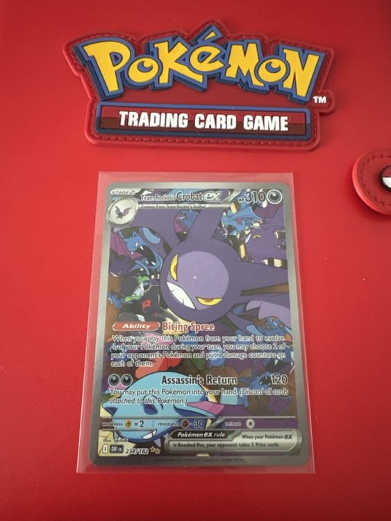 Team Rocket‘s Crobat ex SAR - Destined Rivals (234/182) (Neu und ...
