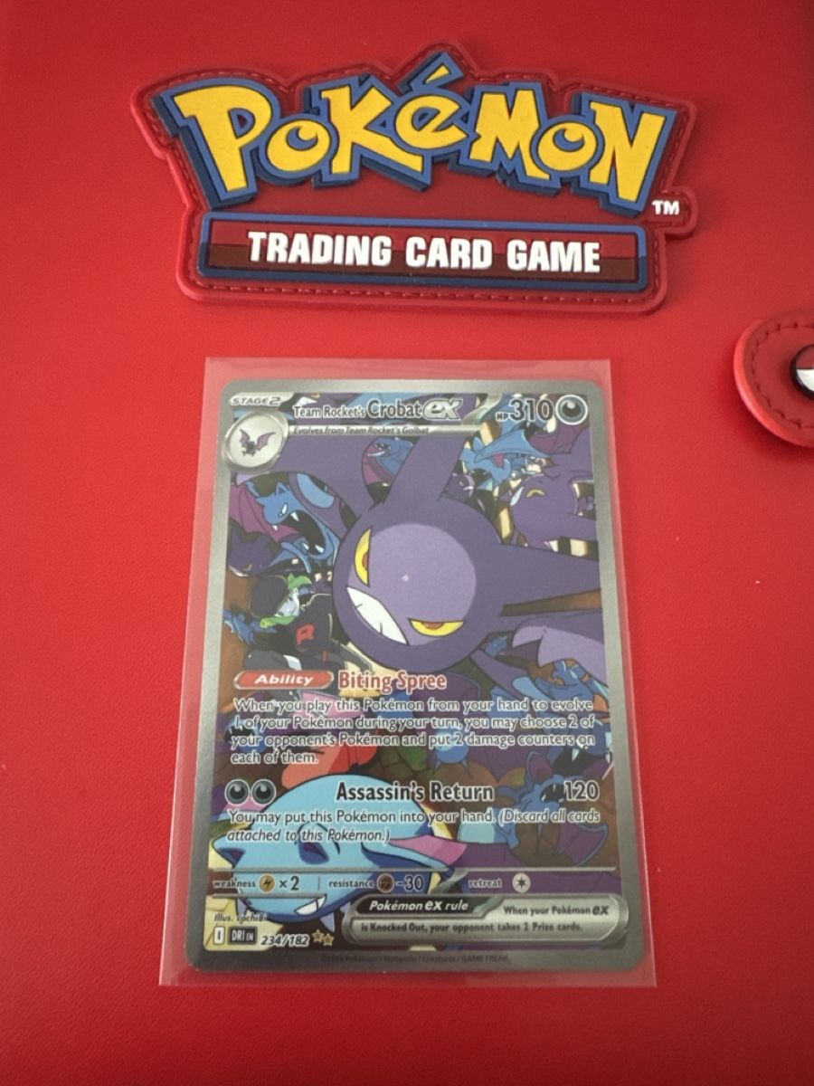 Team Rocket‘s Crobat ex SAR - Destined Rivals (234/182) (Neu und ...