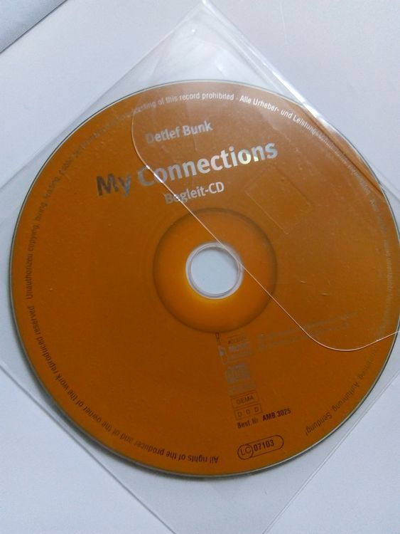 Easy Guitar - My Connections + CD (10-Guitarrenstücke) ©'200 (Gebraucht ...