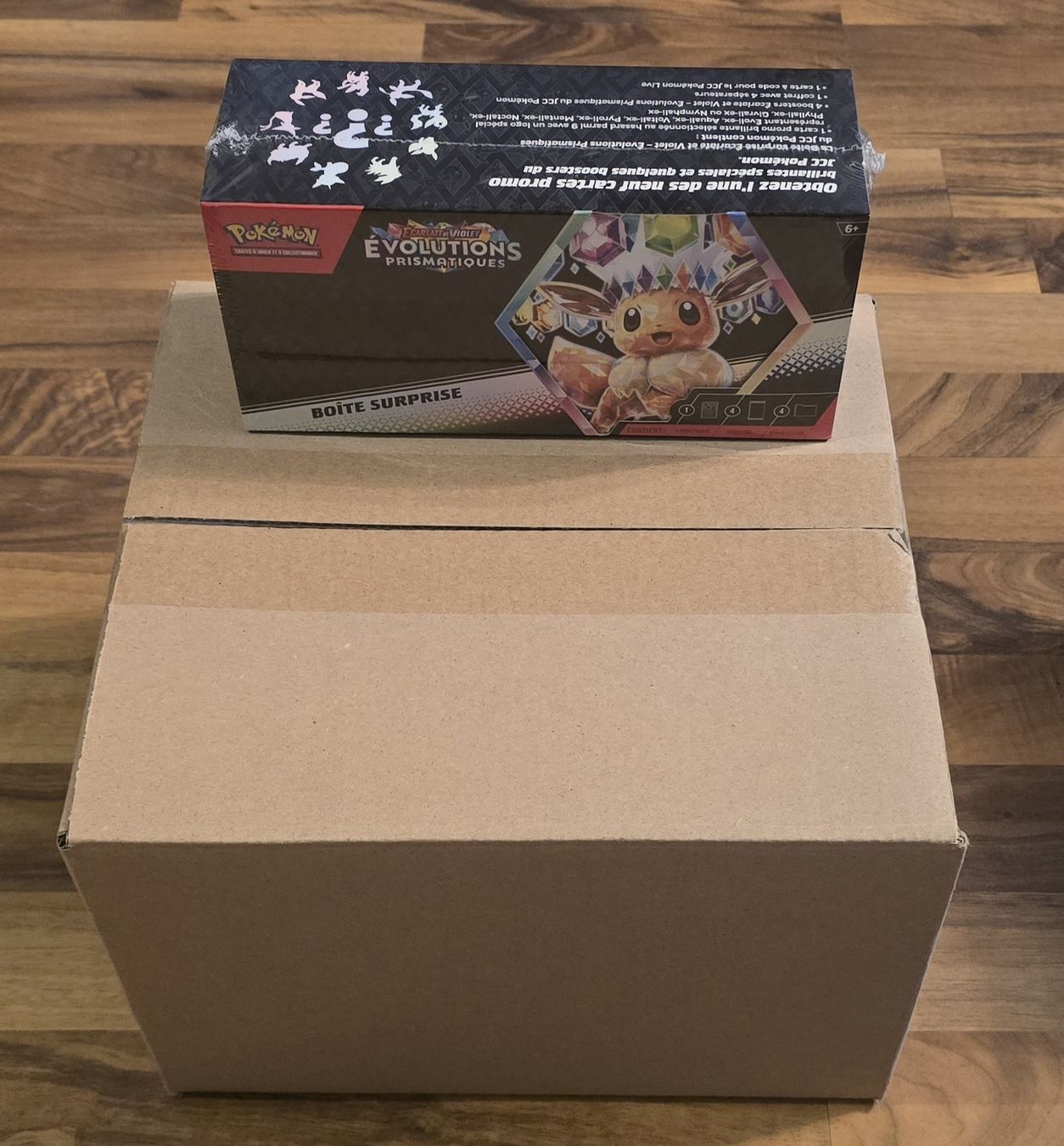 Case 6X Coffrets Surprise Pokémon Évolutions Prismatiques FR (Neuf avec ...