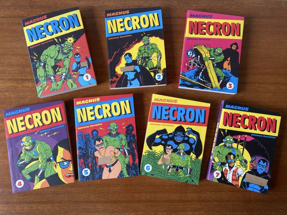 Collection Complète Magnus Necron Editions Cornelius Art 1-7 | Kaufen ...
