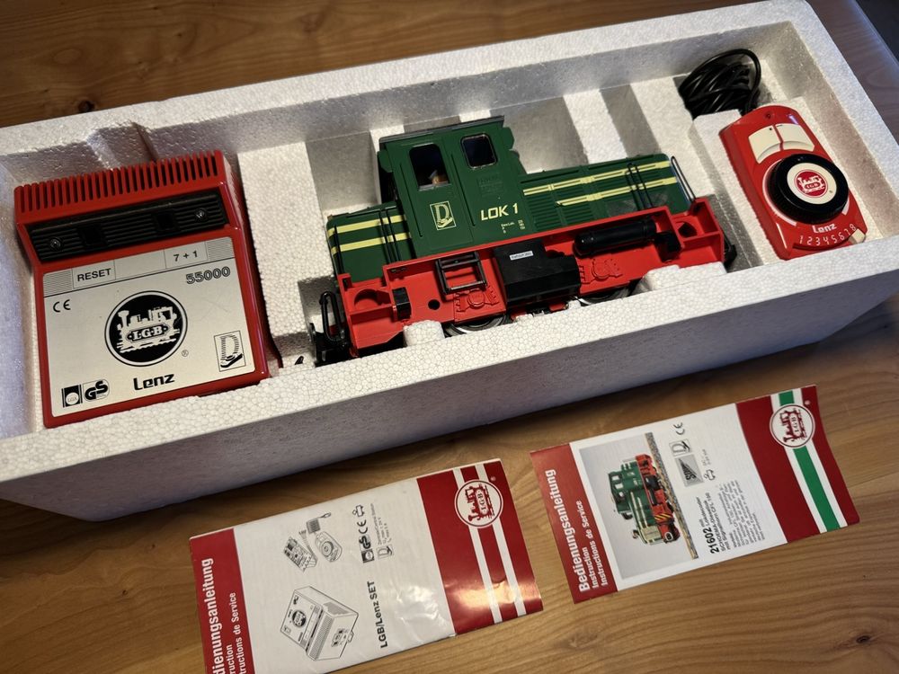 LGB 55100 MZS-Digital Starter Set mit Lok 21602 (Gebraucht) in Cham für ...
