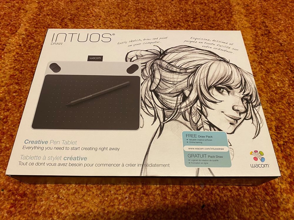 Intuos Draw- Creative Pen Tablet - Small White - Wacom (Neu (gemäss Beschreibung)) in Einsiedeln ...