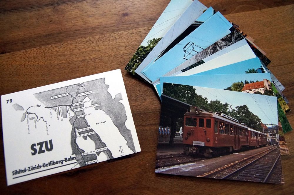 79 SZU Sihltalbahn - Ernst B. Leutwiler - AK-Serie (Gebraucht) in Schönenwerd für CHF 21 – mit ...