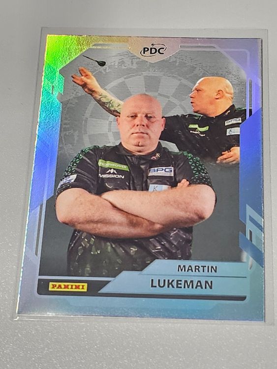 Darts 2026 PDC World Champ., Basekarte Martin Lukeman (Gebraucht) in ...