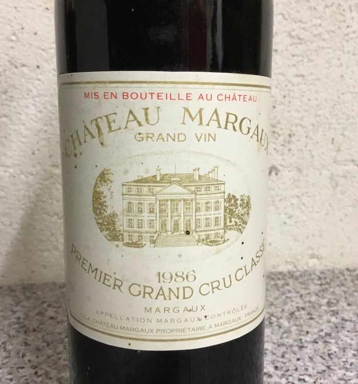 Château Margaux 1986 | Kaufen auf Ricardo