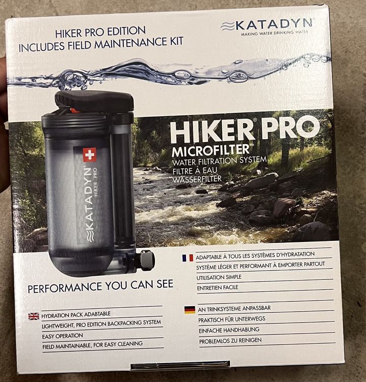 Katadyn Hiker Pro Wasserfilter (Neu und originalverpackt) in Winterthur ...