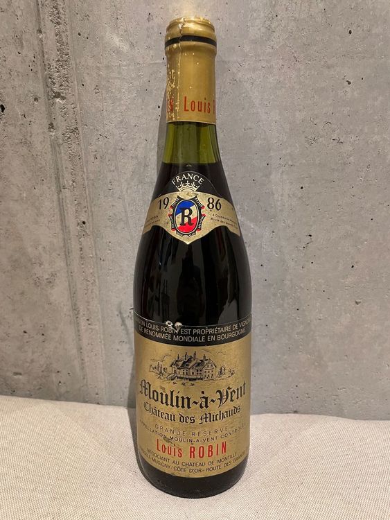 Louis Robin Grande Réserve Moulin-à-Vent 1986/Frankreich (Gebraucht) in ...