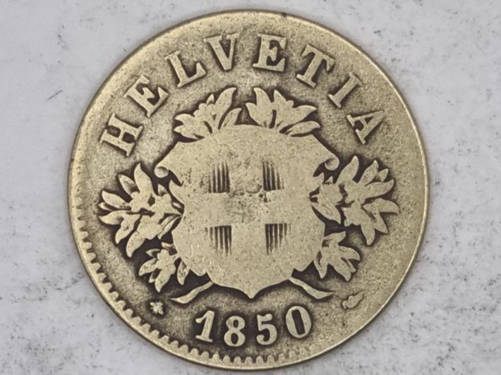 20 rappen 1850 mit Wappen | Kaufen auf Ricardo