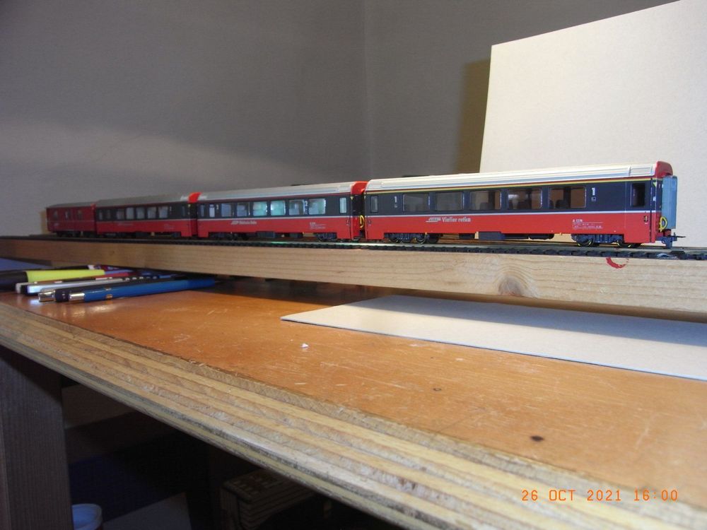 4 voitures D+R HOm RhB EW IV Bernina (Gebraucht) in Thierrens für CHF 170 – mit Lieferung auf ...