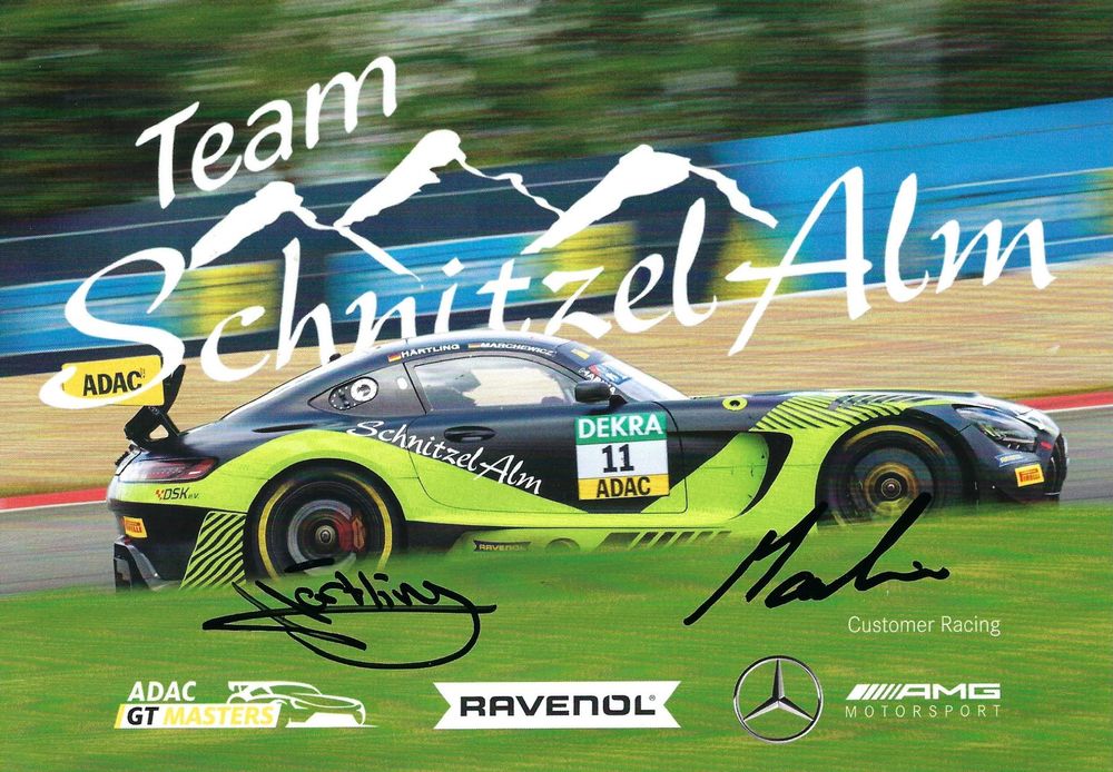 Autogrammkarte Jay Mo Härtling & Marcel Marchewicz, GTM 2024 (Gebraucht ...