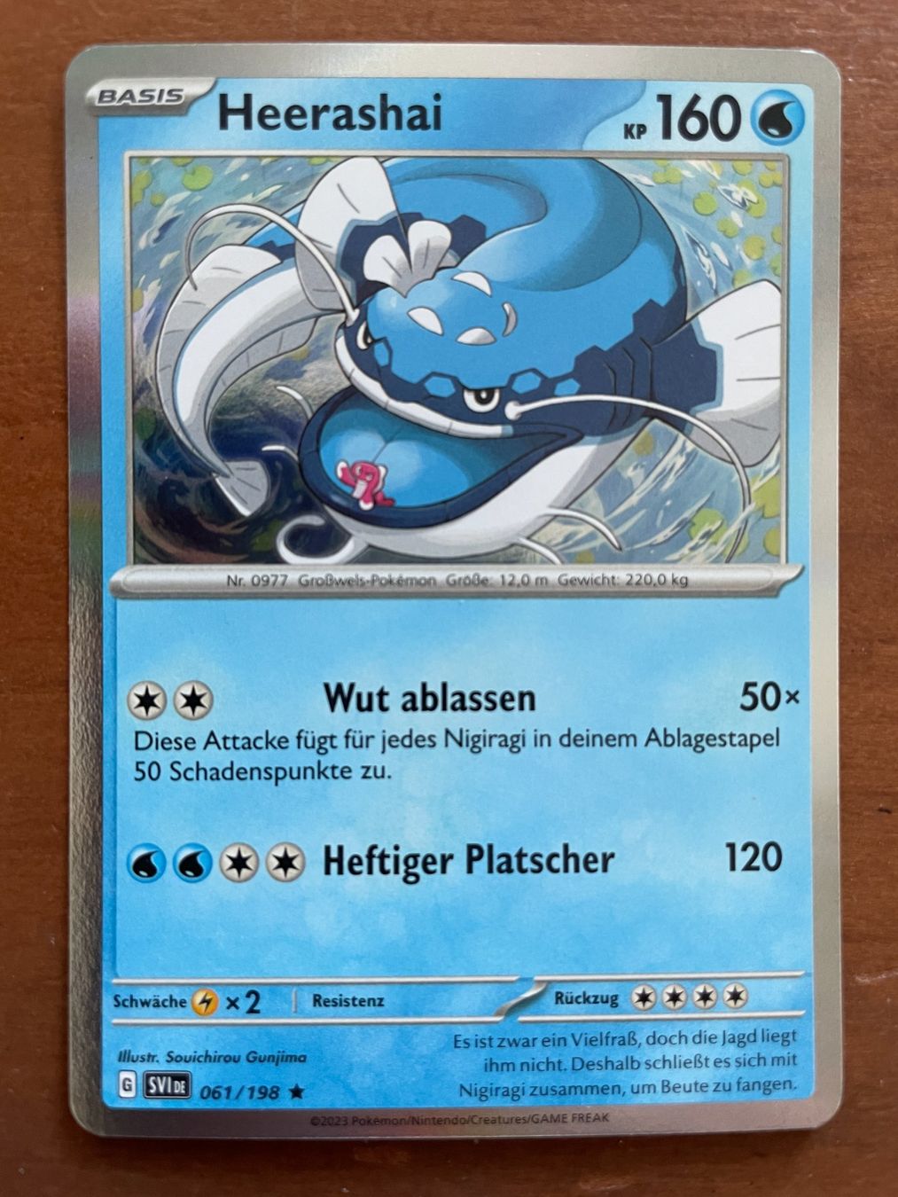 Pokemon Heerashai Holo (Versand gratis) (Neu (gemäss Beschreibung)) in ...