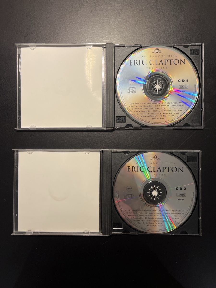 Eric Clapton - Most Famous Hits - The Album - 2CD Set (Gebraucht) in ...