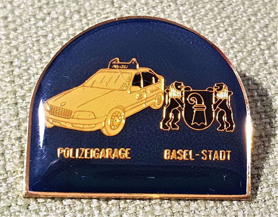 P107 - Pin Opel Senator Polizei Garage Basel Stadt Nr. 121 | Kaufen auf Ricardo