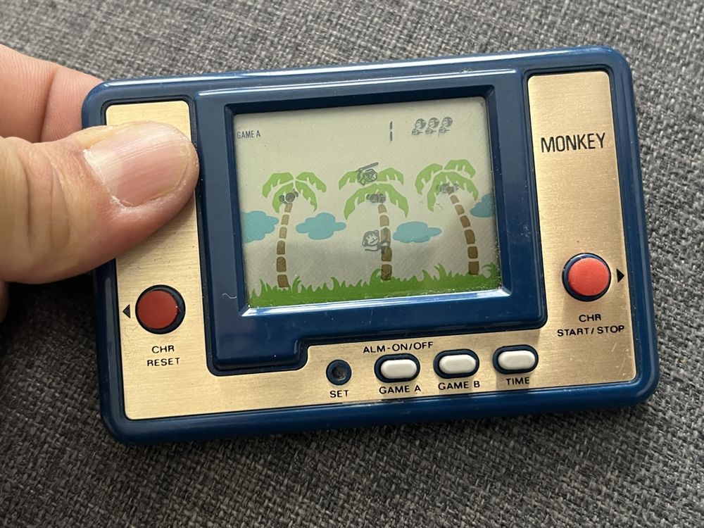 Vintage LCD Game, Time and Fun, Monkey von 1981 (Gebraucht) in Chiasso ...