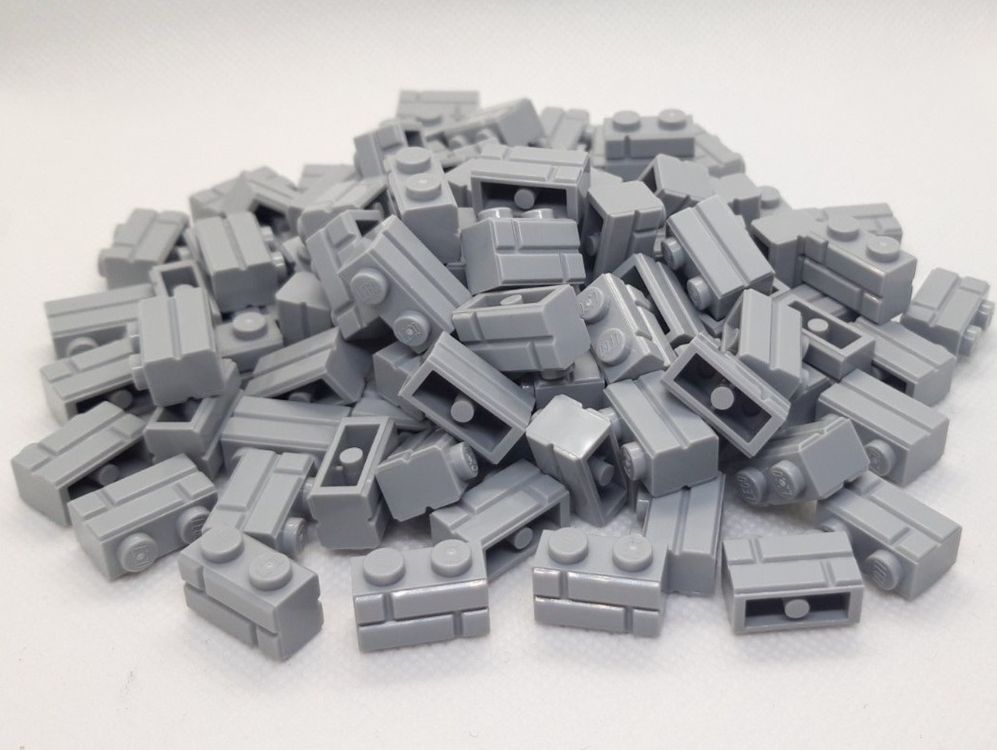 Lego 100 Stk. Mauersteine 1x2 (Profile brick) (new) (Neu (gemäss ...