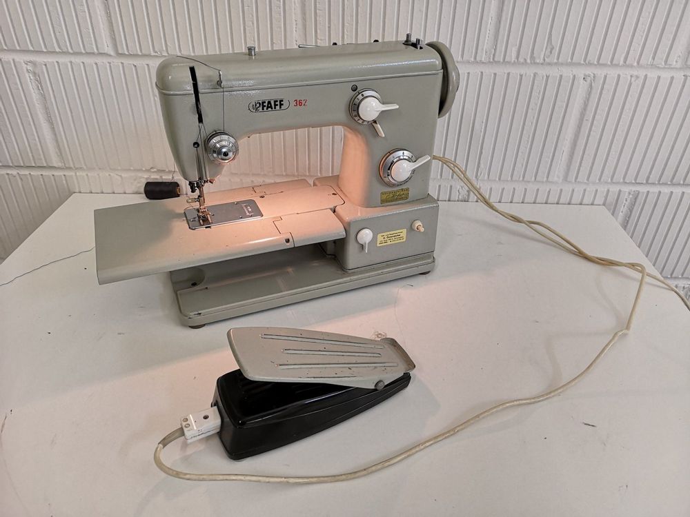 Nähmaschine Pfaff 362, mit Koffer, Heft (Gebraucht) in Nottwil für CHF ...