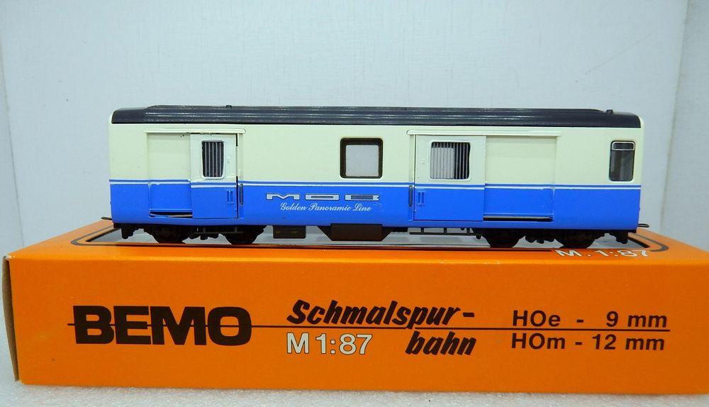 Hom- Bemo - MOB Fourgon "Golden Panoramic Line"- OVP (6106 ) (Gebraucht ...