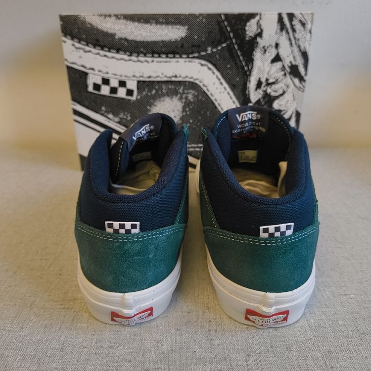 Vans Skate Half Cab Tartan Blue/Gr, Grösse US 12 EURO 46 (Neu und ...