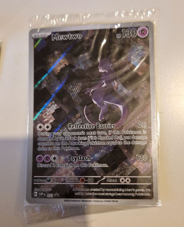 Carte Pokémon Mewtwo Promo 052 | Kaufen auf Ricardo