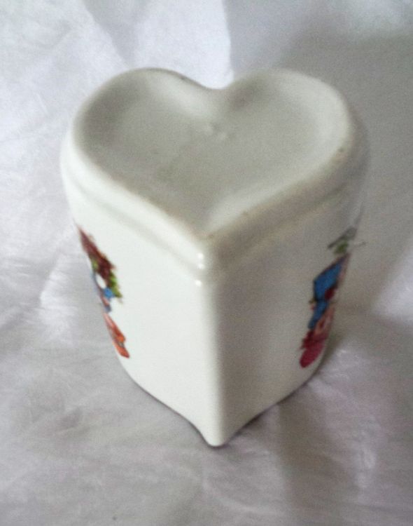 Sarah Kay - Porzellan Vase mit Herz-Form 70er Jahre (Gebraucht) in ...