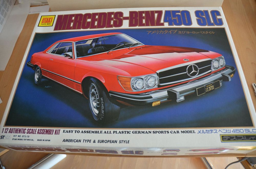 Otaki 1:12 - Mercedes 450 SLC Modellbausatz (Neu und originalverpackt) in Cavardiras für CHF 40 ...