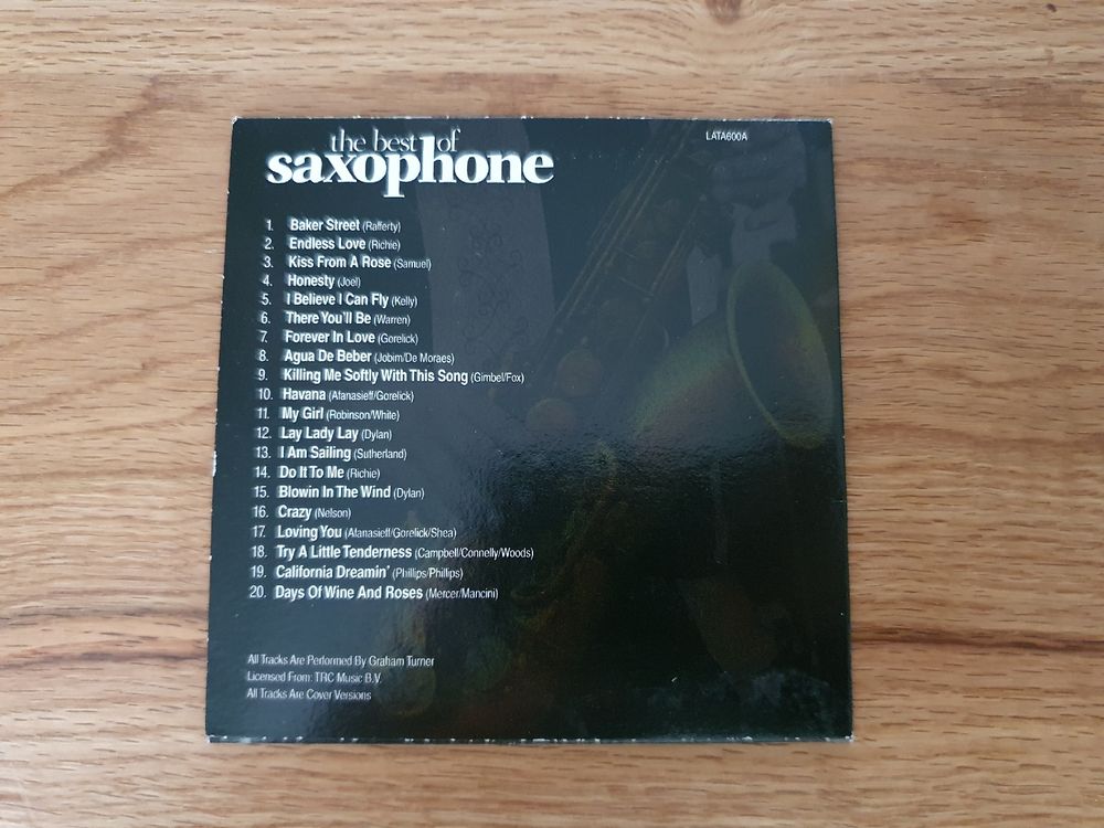 5 CD's best of Saxophone, 100 Titel (Gebraucht) in Eglisau für CHF 3 ...