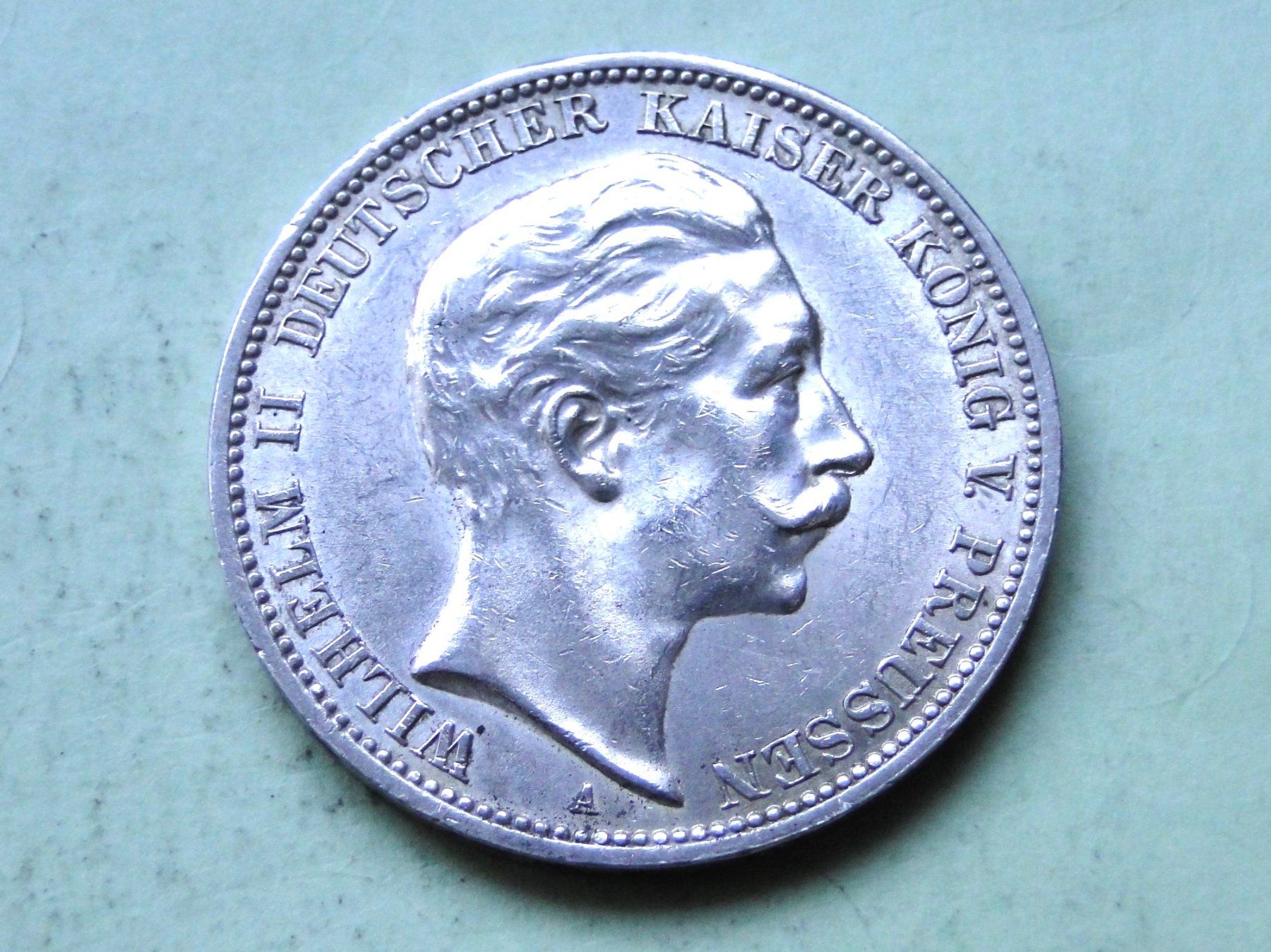 Deutsches Reich - 3 Mark 1912 Silber Wilhelm II Preussen (Gebraucht) in ...