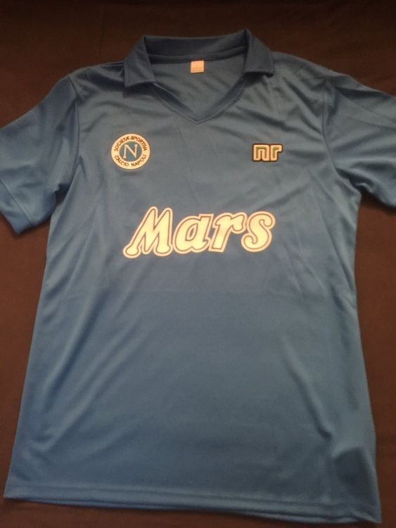Maradona Napoli Retro Mars Trikot Gr. L | Kaufen auf Ricardo