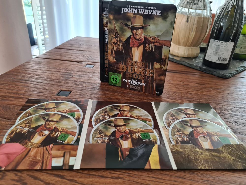 22 John Wayne Filme auf 6 DVDS in einer email Schuber (Gebraucht) in ...