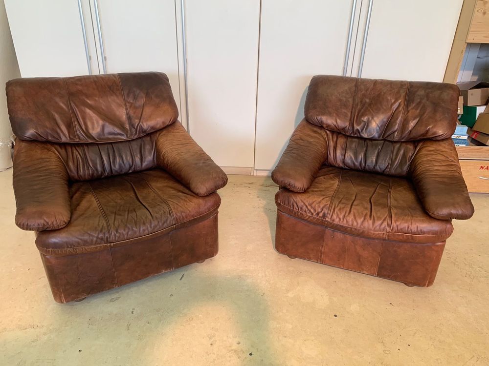 Vintage Sessel Leder. (Gebraucht) in Wangen ZH für CHF 185 – nur ...