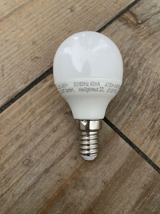 EdiLight LED-Leuchtmittel E14 (Neu und originalverpackt) in für CHF 1 ...