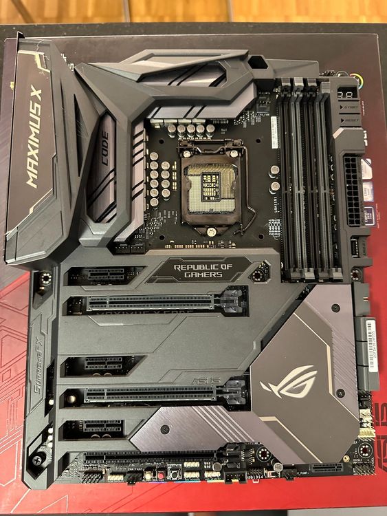 ASUS ROG Maximus X Code | Kaufen auf Ricardo