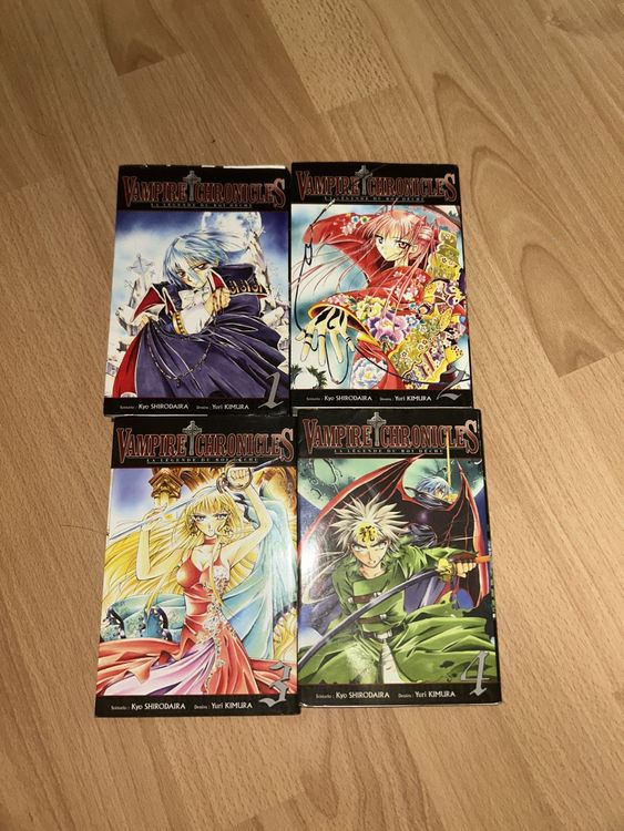 Lot de 4 Mangas Vampire Chronicles - Saison Frisson (Neuf (Voir ...