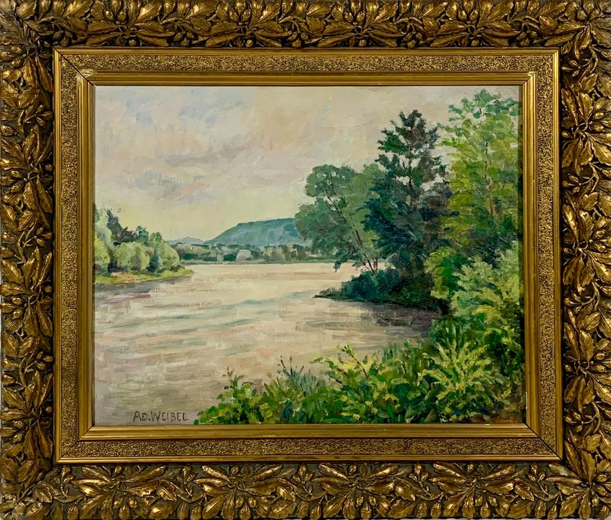 Franz Joseph Adolf Weibel (1870-1952)Gemälde (Gebraucht) in Root für ...