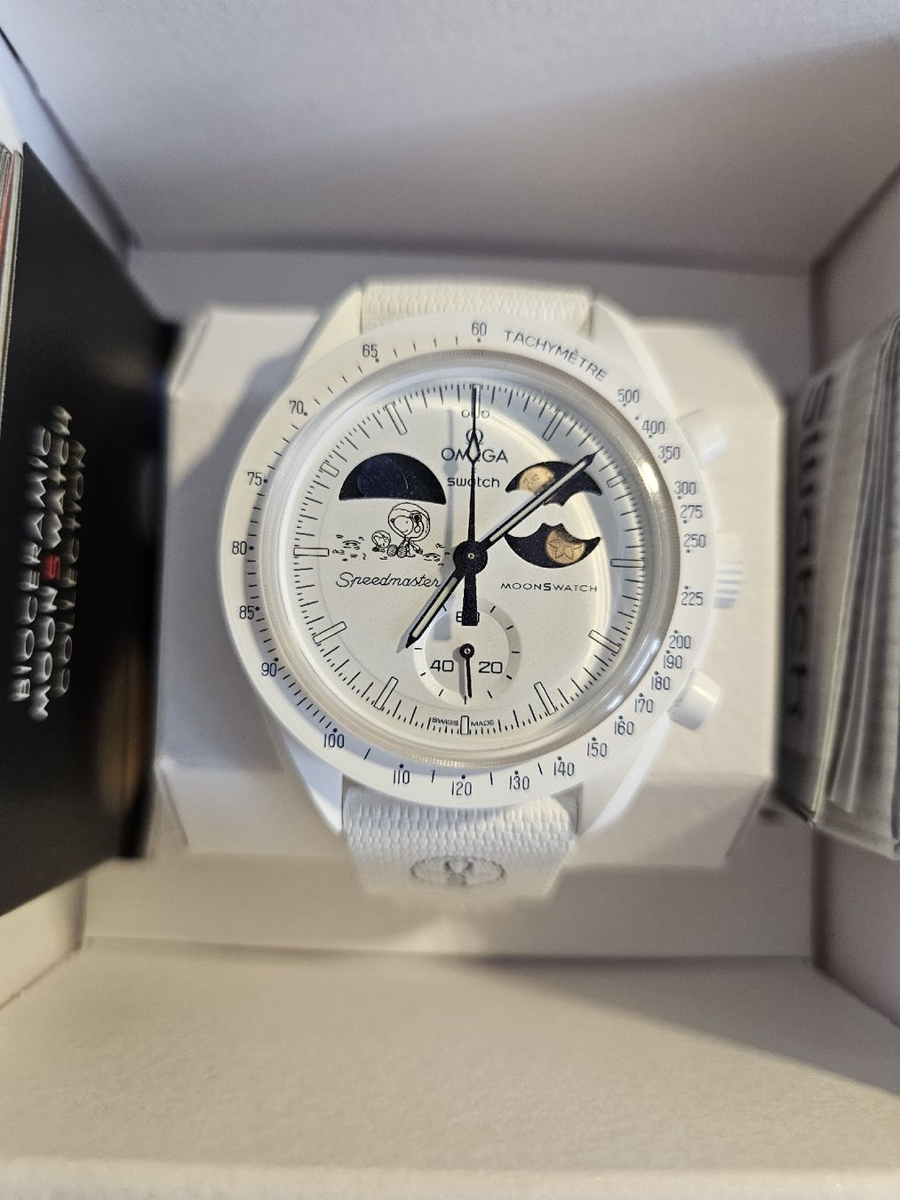 Swatch x Omega MoonSwatch Mission to Earthphase Fullset (Neu (gemäss ...