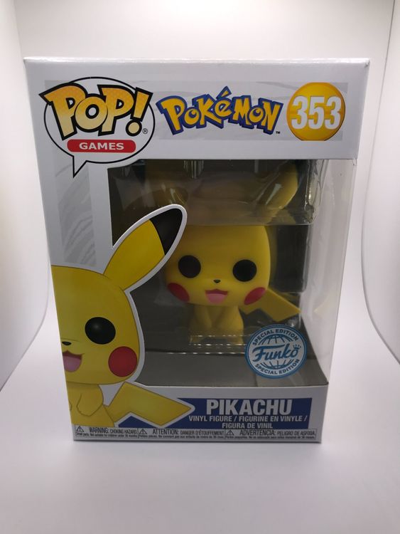 Funko POP - 353 - Pikachu - Pokemon (Neu (gemäss Beschreibung)) in ...