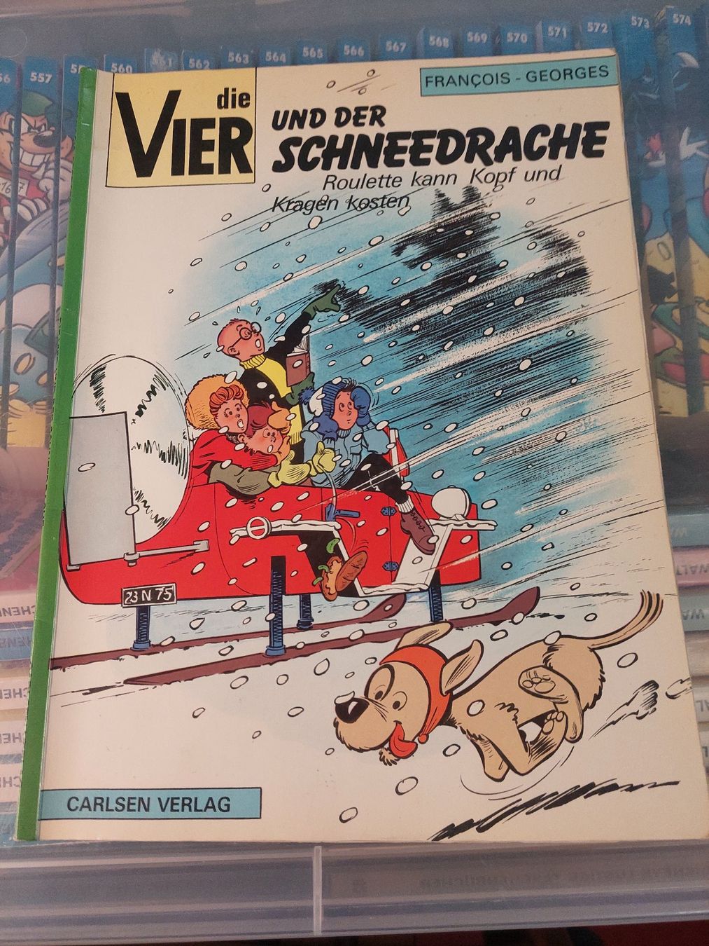 Die Vier und der Schneedrache. Carlsen, 1. Auflage 77 (Gebraucht) in Oberwil b. Zug für CHF 6 ...