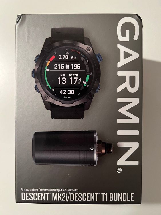 Garmin MK2i bundle mit Transmitter Tauchuhr / Smartwatch (Neu (gemäss ...
