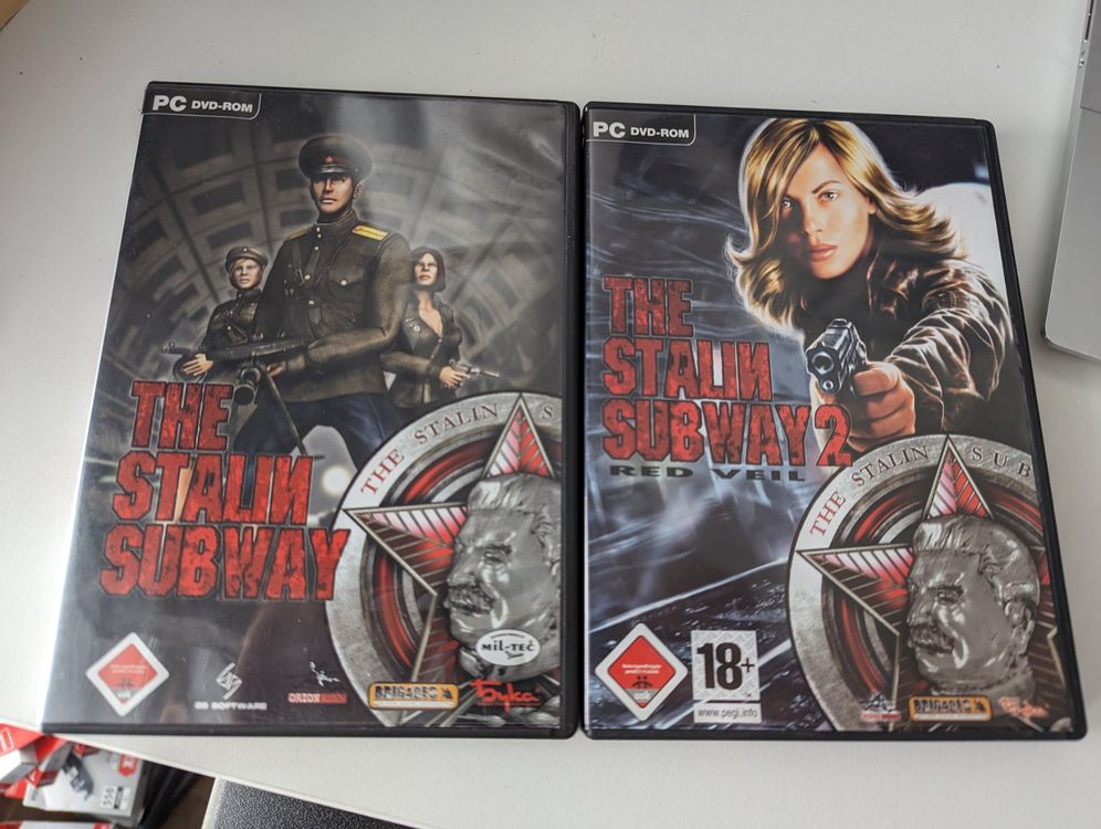 The Stalin Subway 1 + 2 Red Veil - PC Games Rare (Gebraucht) in ...