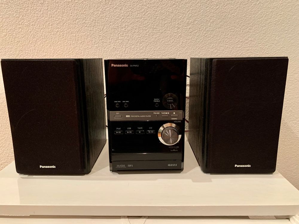 Panasonic SA-PM52 Stereoanlage (Gebraucht) in Au ZH für CHF 21 – nur Abholung auf Ricardo kaufen